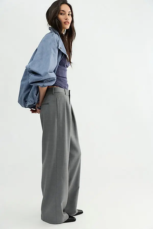 Citizens Of Humanity Ines Trousers At - Gris