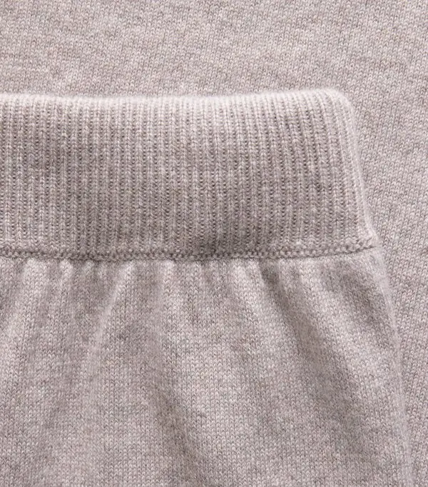 BARRIE Cashmere Wide-leg Trousers