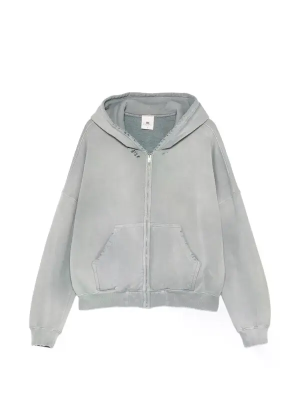 MOOJI MOOJI Zip-up Hoodie - Grey