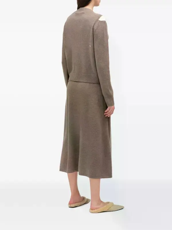 Chinti & Parker Argyle-pattern V-neck Cardigan