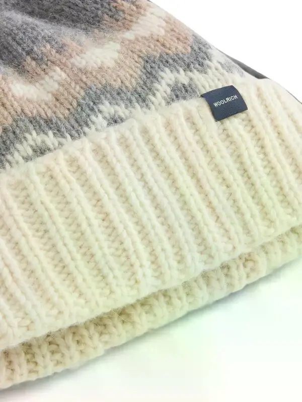 Woolrich Fair Isle Beanie Hat