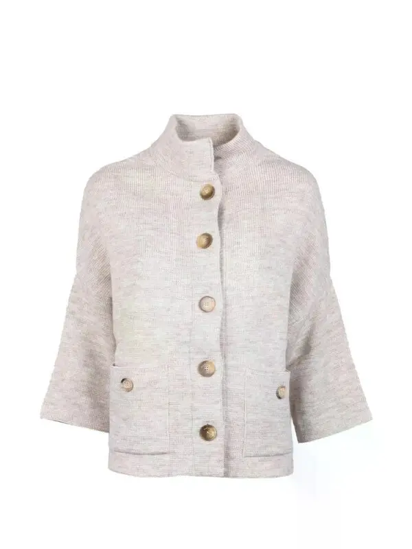 CINQUE Knitted Button-up Cardigan