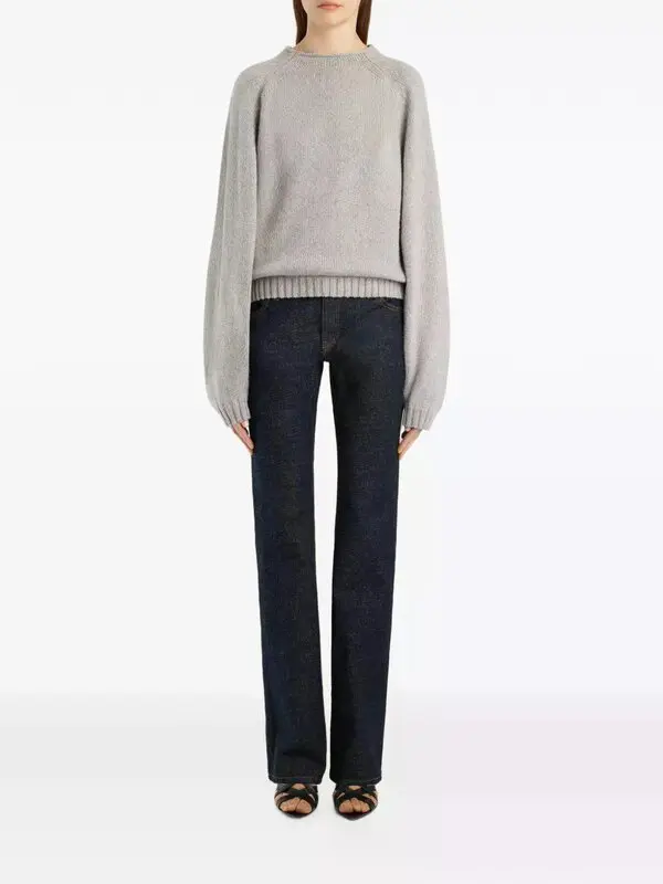 Khaite Simone Sweater In Pewter - Grey