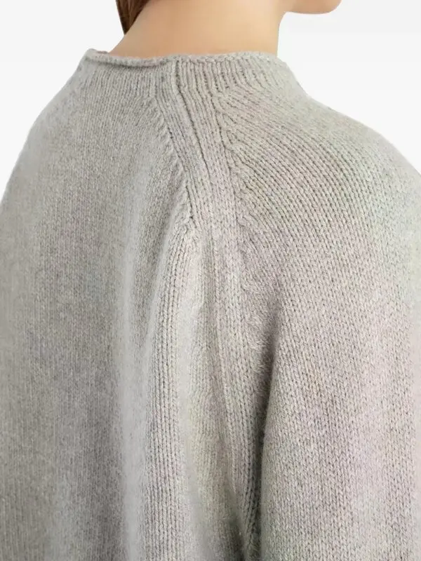 Khaite Simone Sweater In Pewter