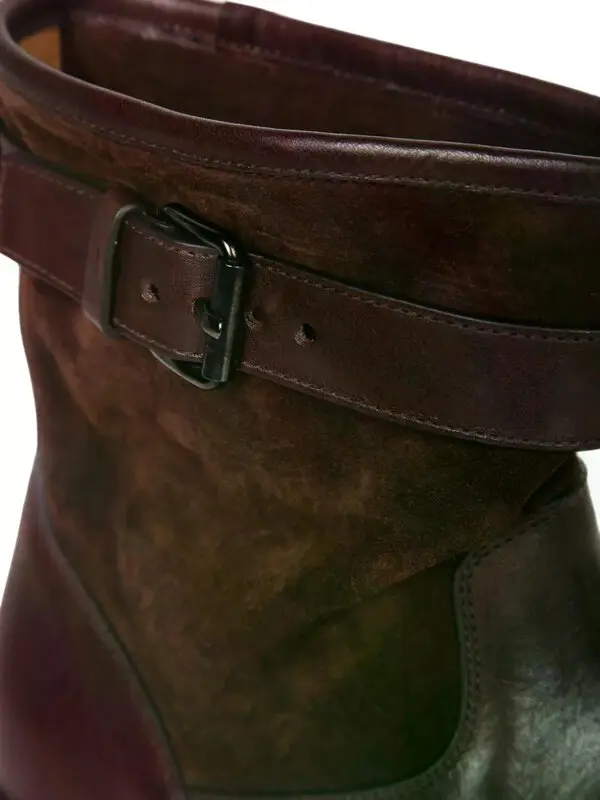 Church's Buckled Panelled Ankle Boots