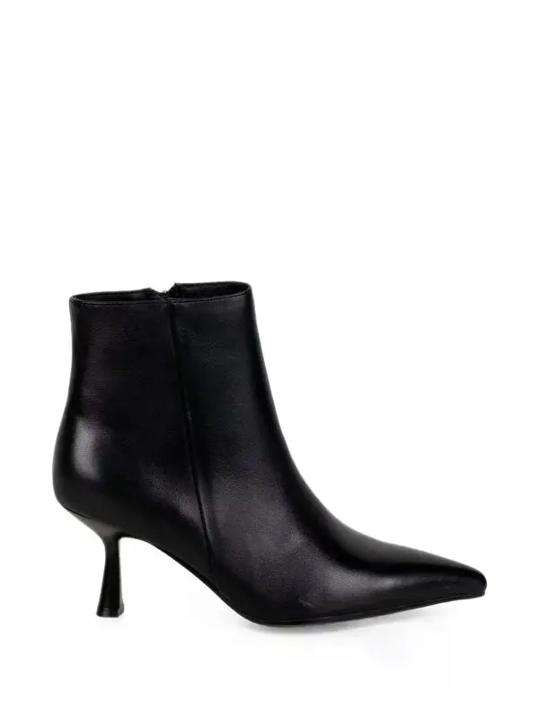BIBI LOU Sakura Pointed-toe Ankle Boots - Black