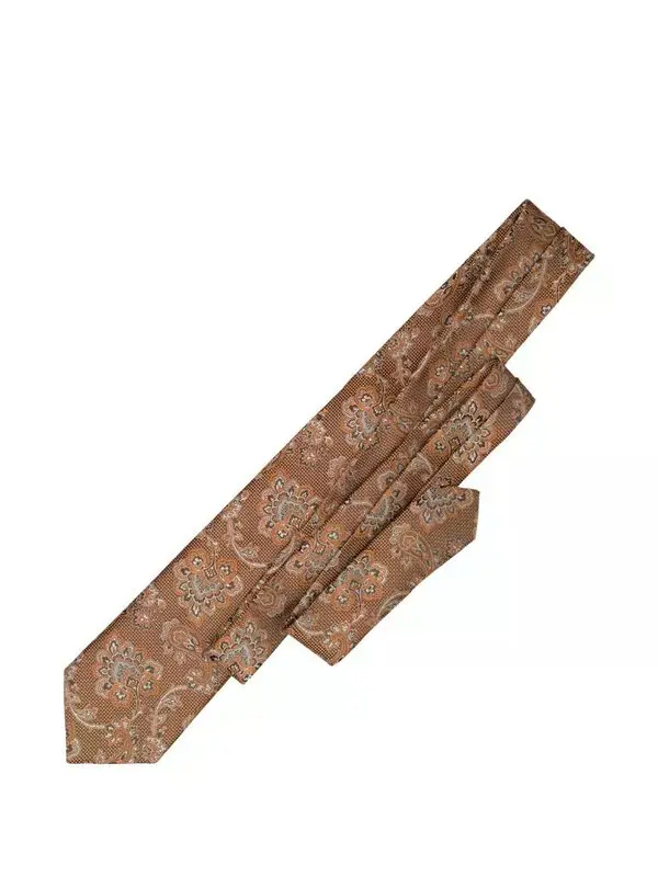 ELIZABETTA Montello Paisley Jacquard Tie