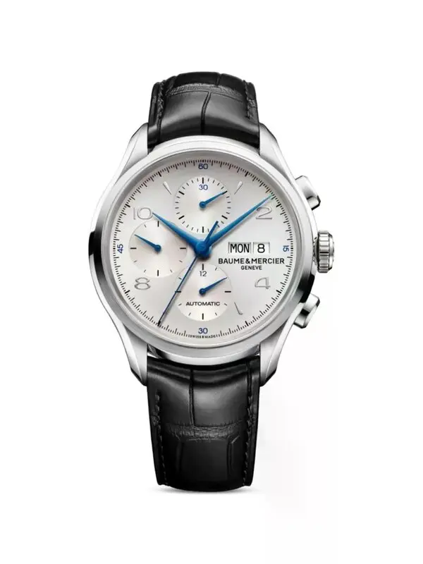 Baume & Mercier Clifton 43mm Watch - Silver