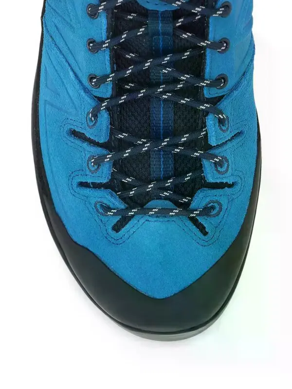 SALOMON X-alp Panelled Leather Sneakers