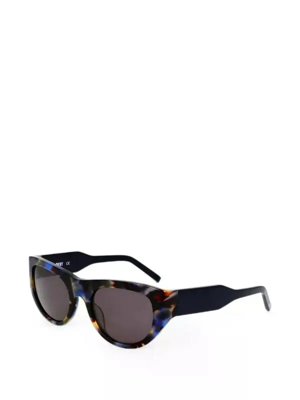 Dkny Tortoiseshell-effect Cat-eye Sunglasses