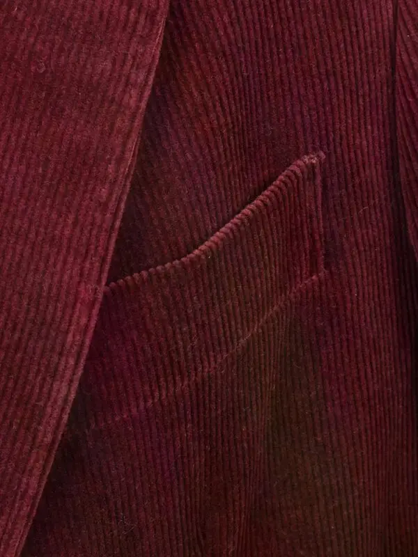 Brunello Cucinelli Corduroy-texture Notch-lapel Blazer