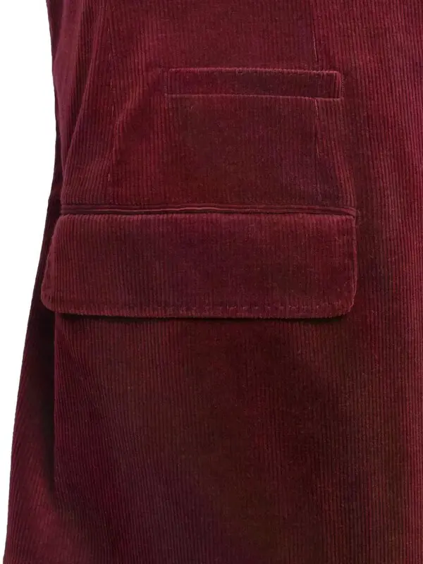 Brunello Cucinelli Corduroy-texture Notch-lapel Blazer