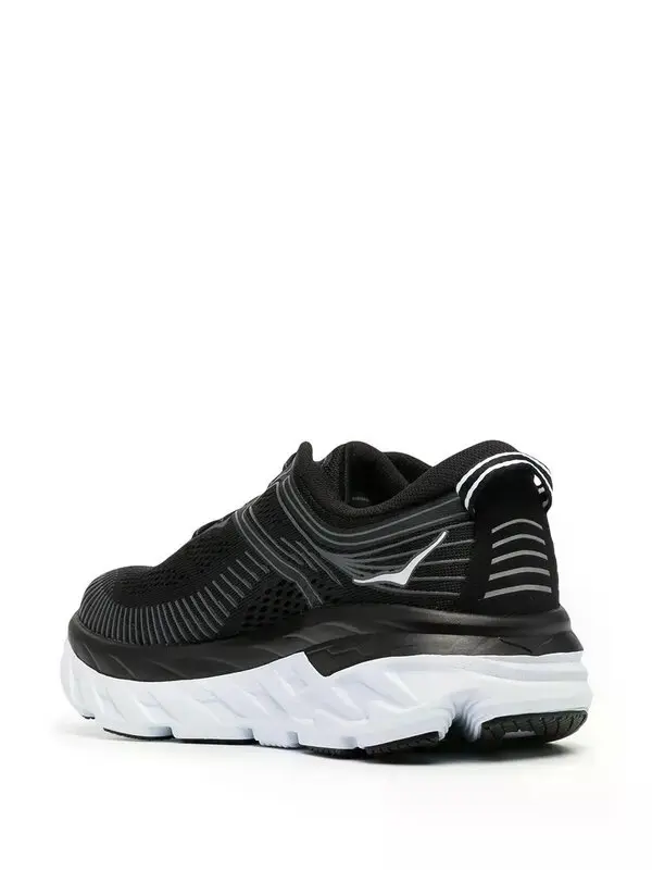 HOKA® Logo Print Lace-up Trainers