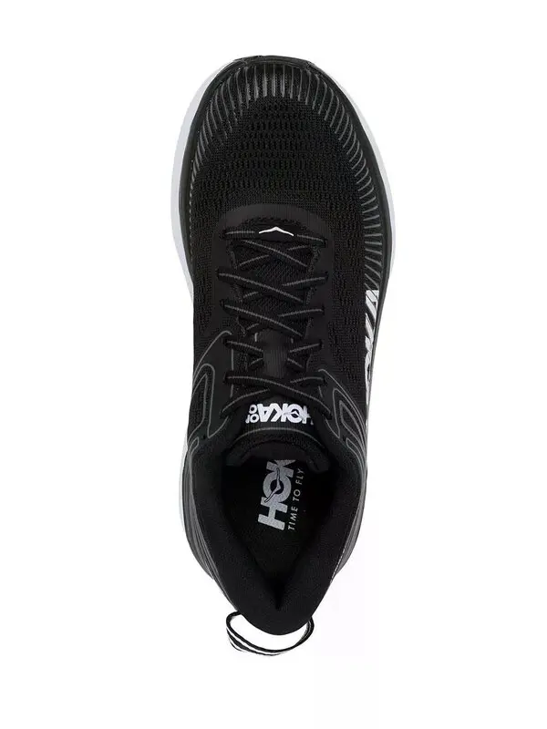 HOKA® Logo Print Lace-up Trainers