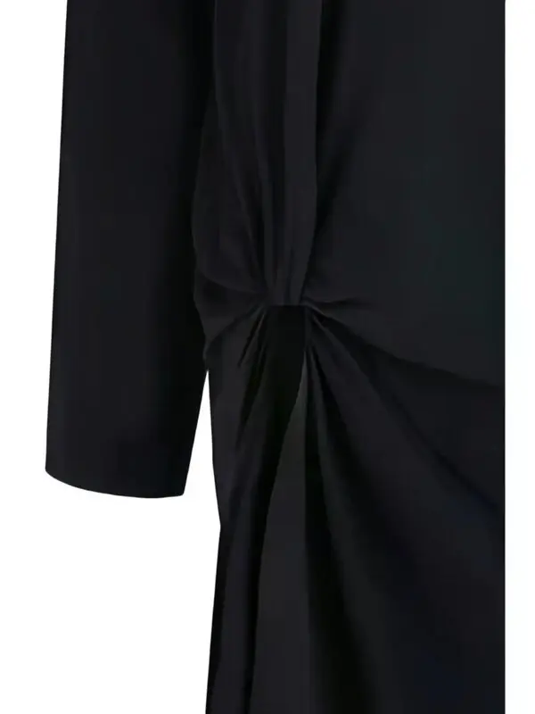 Balenciaga Twisted-knot Midi Dress