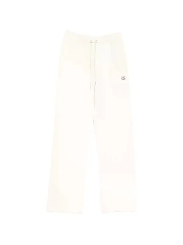 Moncler Logo-patched Straight-leg Trousers