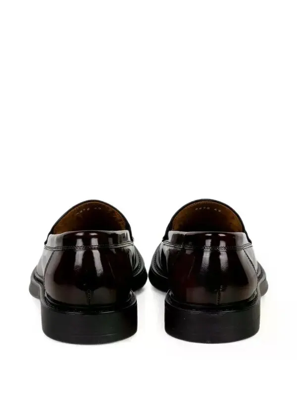 FRANCO FEDELE Polished Leather Loafers