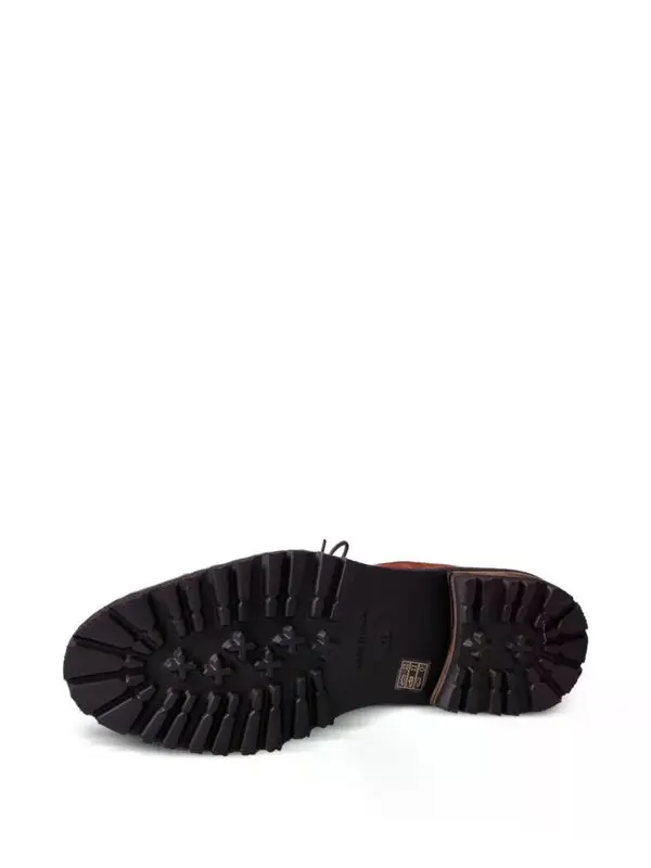 LES HÉRITIERS Lace-up Suede Boots
