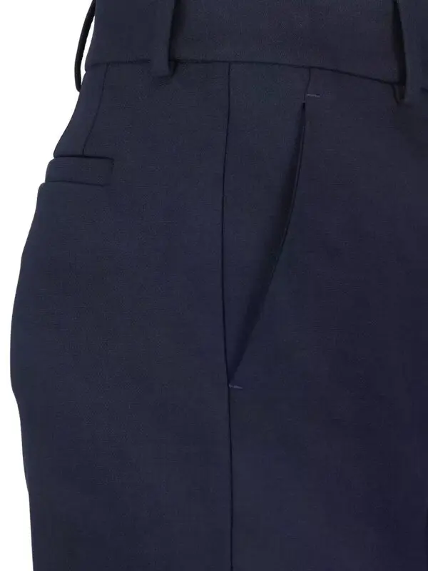 Incotex Pressed-crease Turn-up Cuff Trousers