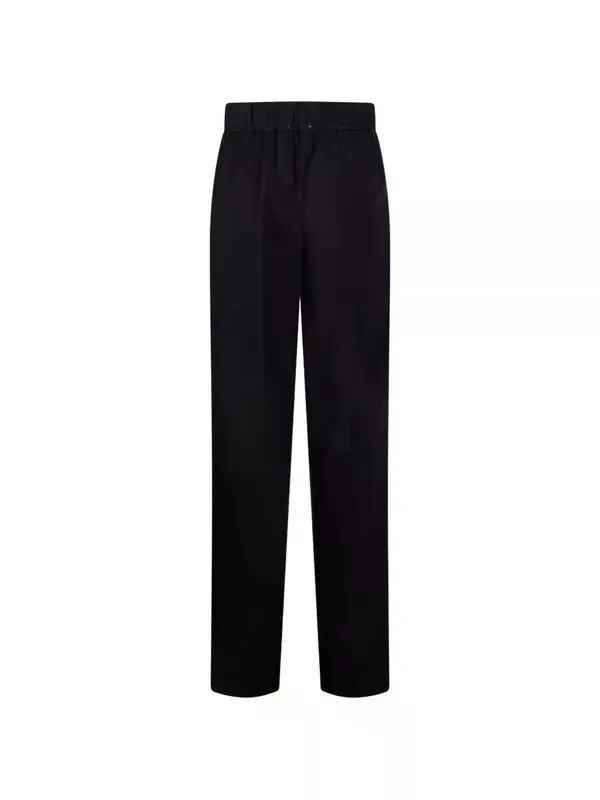 FORTE_FORTE Pleated Straight-leg Trousers
