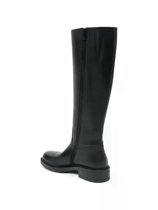 SERGIO MORETTI FIRENZE Side-zip Knee-high Boots