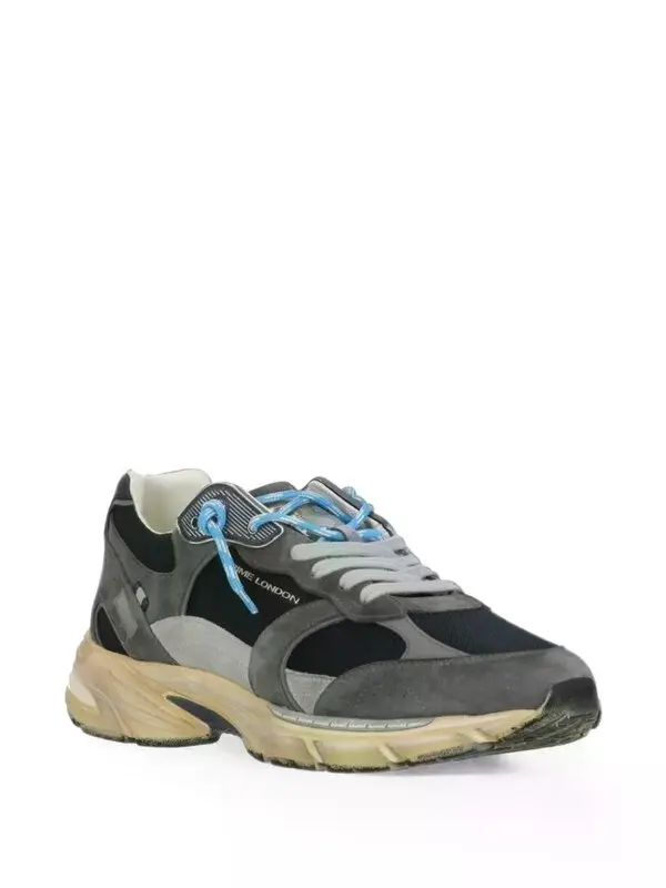 CRIME LONDON Fugitive 9094 Panelled Sneakers - Grey