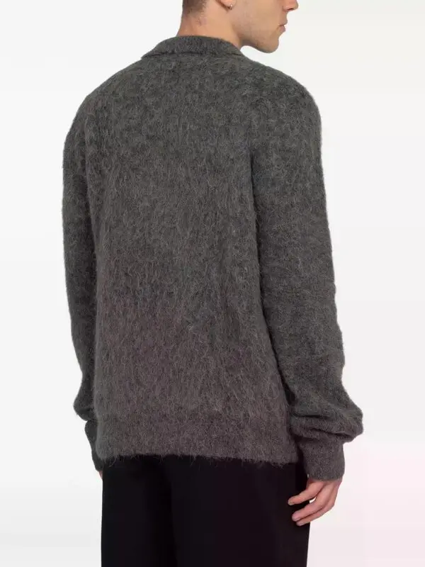 MINIMUM Kylo Ls Brushed Polo-collar Sweater