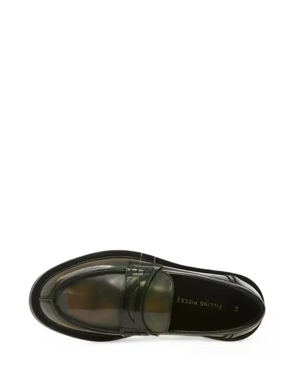 Filling Pieces Brushed Leather Loafers