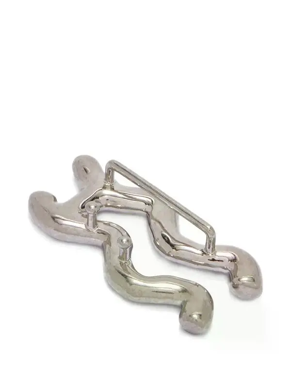 JIL SANDER Zodiac Buckle Aquarius - Silver
