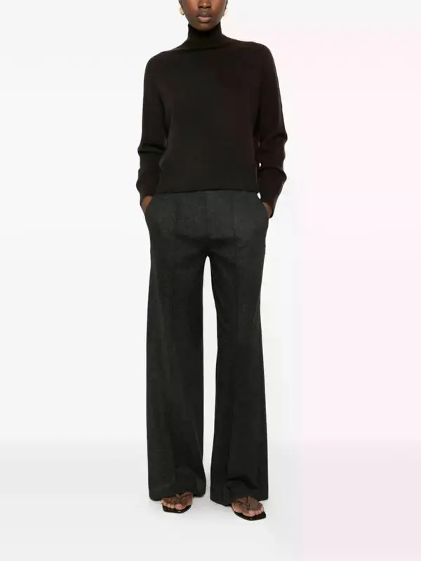 DRYKORN Awning Pintuck-detail Trousers - Grey