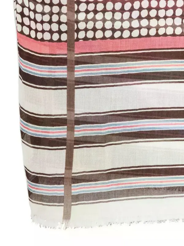 Marc O'polo Logo-print Fringed Scarf