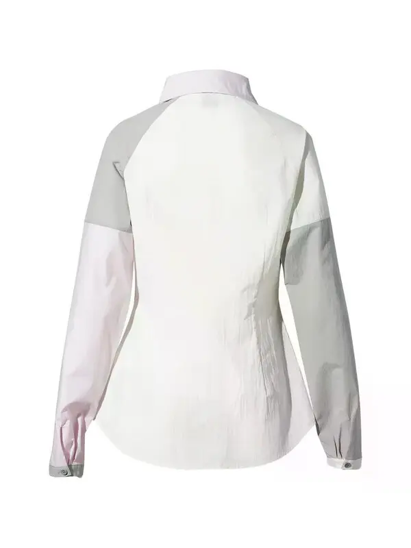 FEY FEY WORLDWIDE Colour-block Raglan-sleeve Shirt