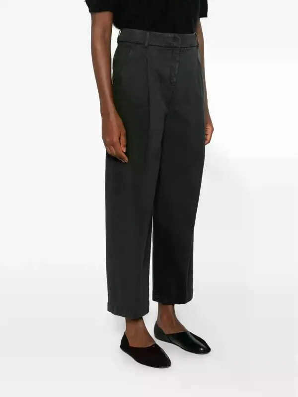 VIA MASINI 80 Pleated Straight-leg Trousers