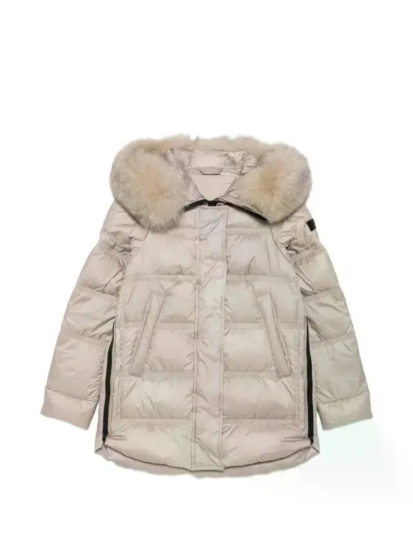 Peuterey Fur-trim Quilted Coat