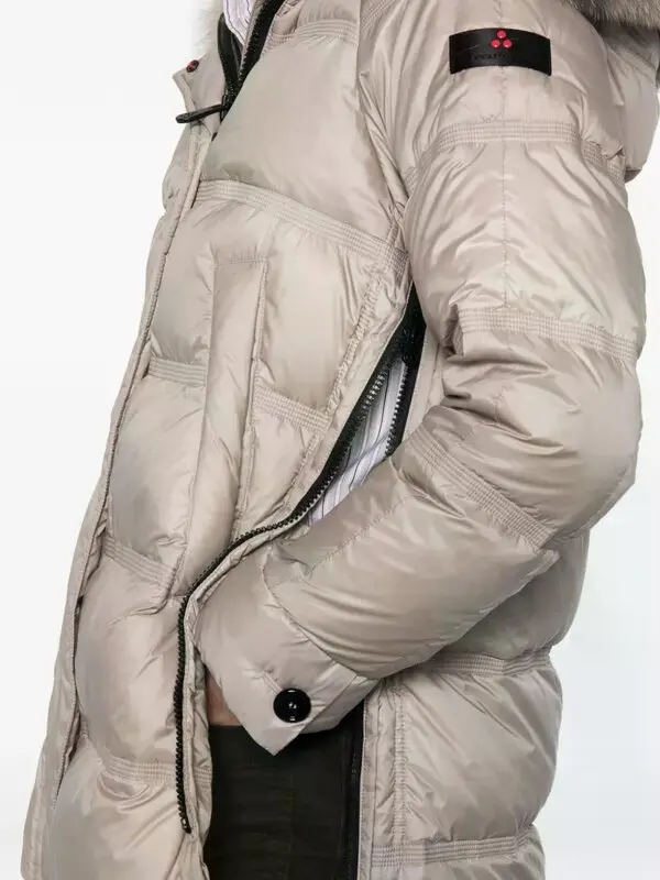 Peuterey Fur-trim Quilted Coat