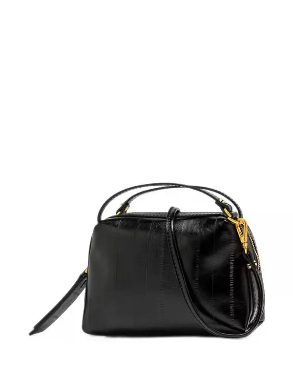 GIANNI BARBATO Eel-effect Top-handle Shoulder Bag