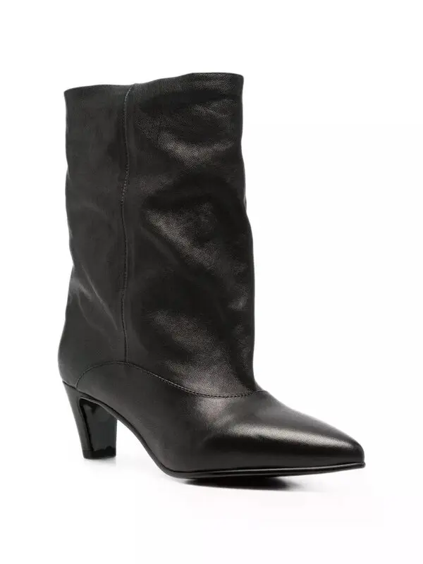 BRUNO PREMI Pointed-toe Slouchy Boots