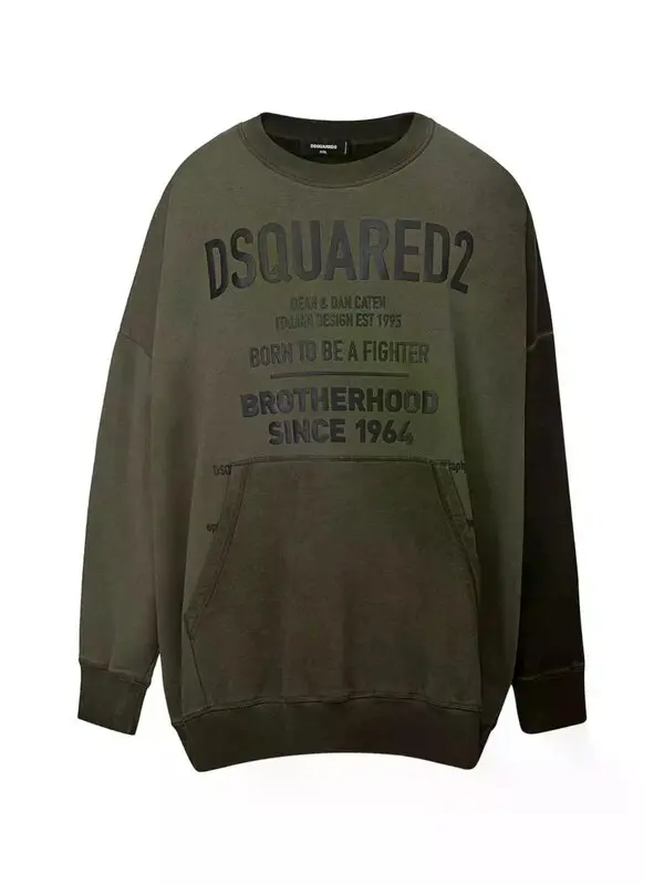 Dsquared2 Graphic-print Oversized Sweatshirt