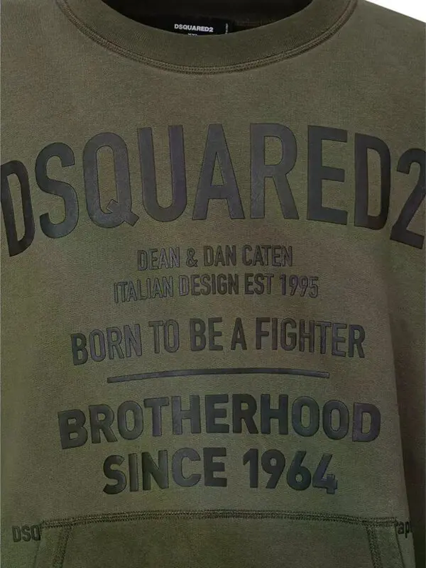 Dsquared2 Graphic-print Oversized Sweatshirt