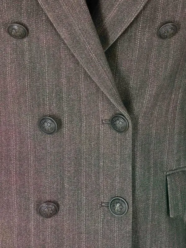 CIRCOLO 1901 Pinstripe Double-breasted Jacket
