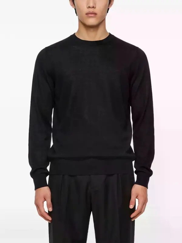 Tagliatore Budd Crew-neck Long-sleeve Sweater