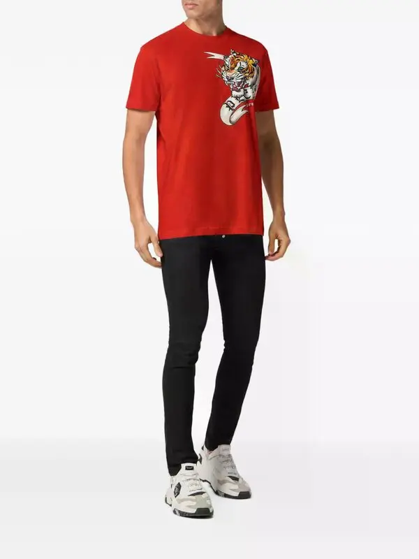 Philipp Plein Tiger-print T-shirt