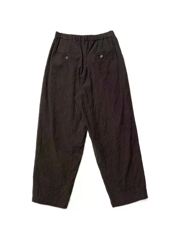 CALMLENCE Pinstripe-pattern Straight-leg Trousers