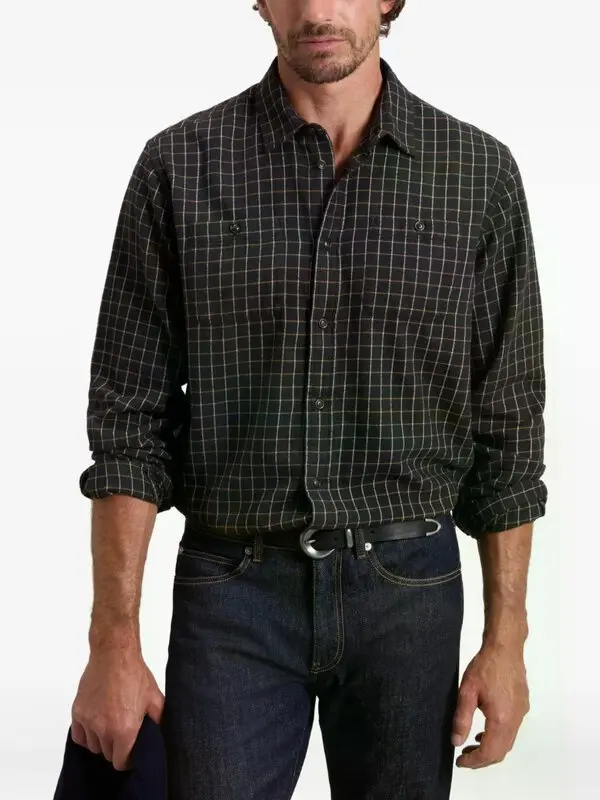 Woolrich Warren Check Flannel Shirt