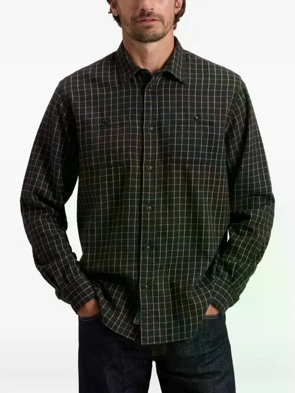 Woolrich Warren Check Flannel Shirt