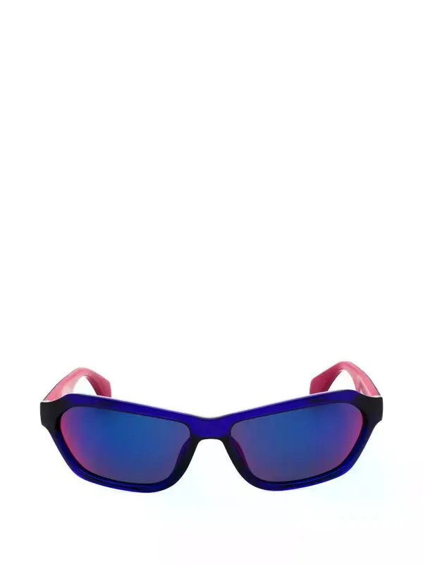 Adidas Rectangle-frame Sunglasses - Blue
