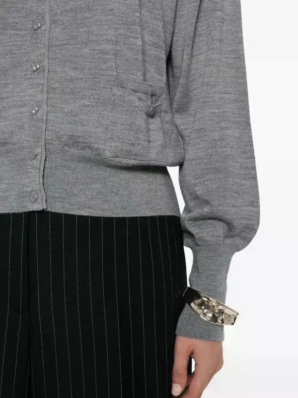 Liu Jo Button-up Wool Cardigan