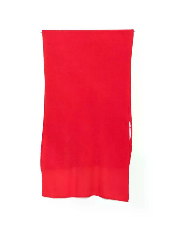 ABSOLUT CASHMERE Fine-knit Cashmere Scarf - Red