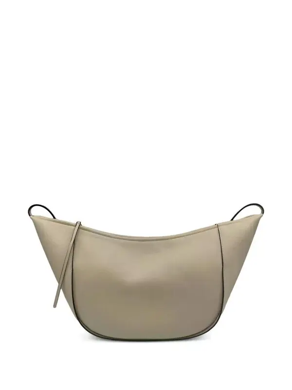 WANDLER Maggie Leather Shoulder Bag - Neutrals