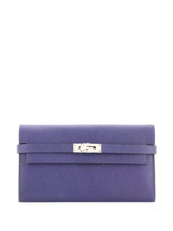 Hermès Kelly Wallet Verso Epsom Long Small Wallets